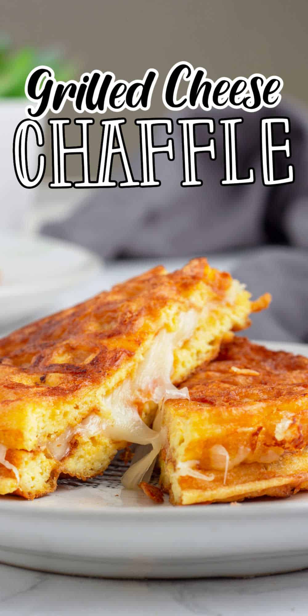 Keto Grilled Cheese Chaffle Recipe • Low Carb Nomad