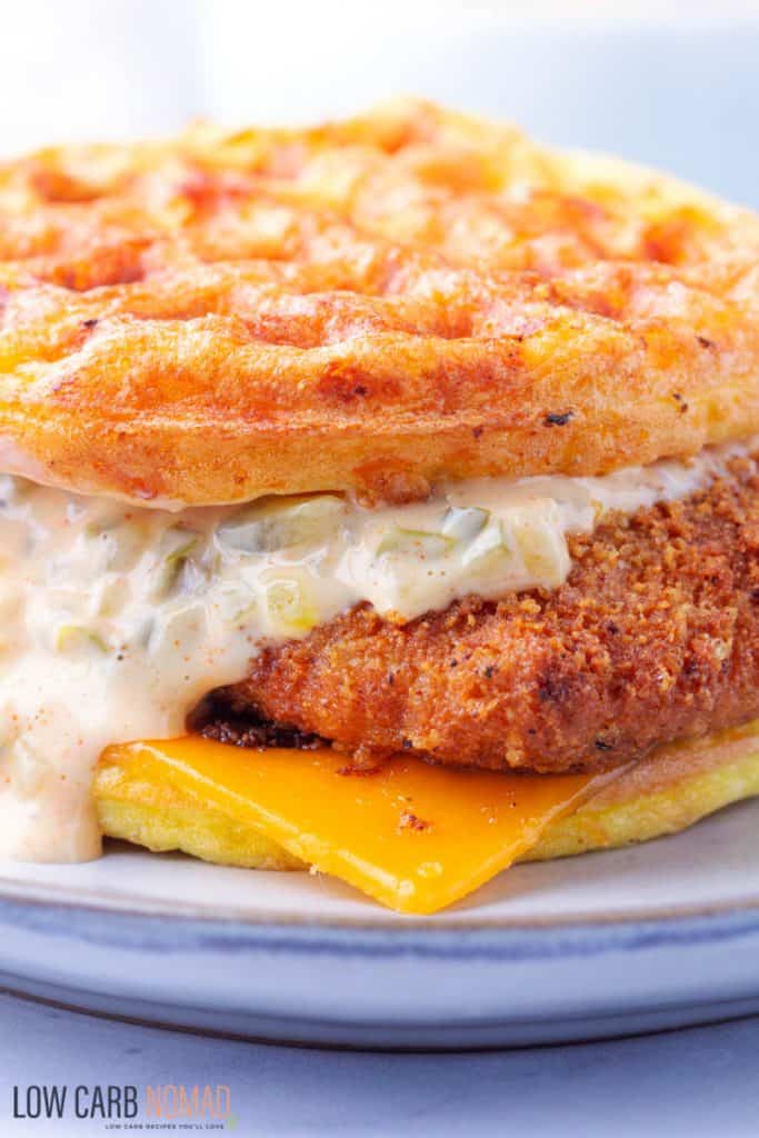 Keto Fried Fish Sandwich - Only 4g Carbs! • Low Carb Nomad