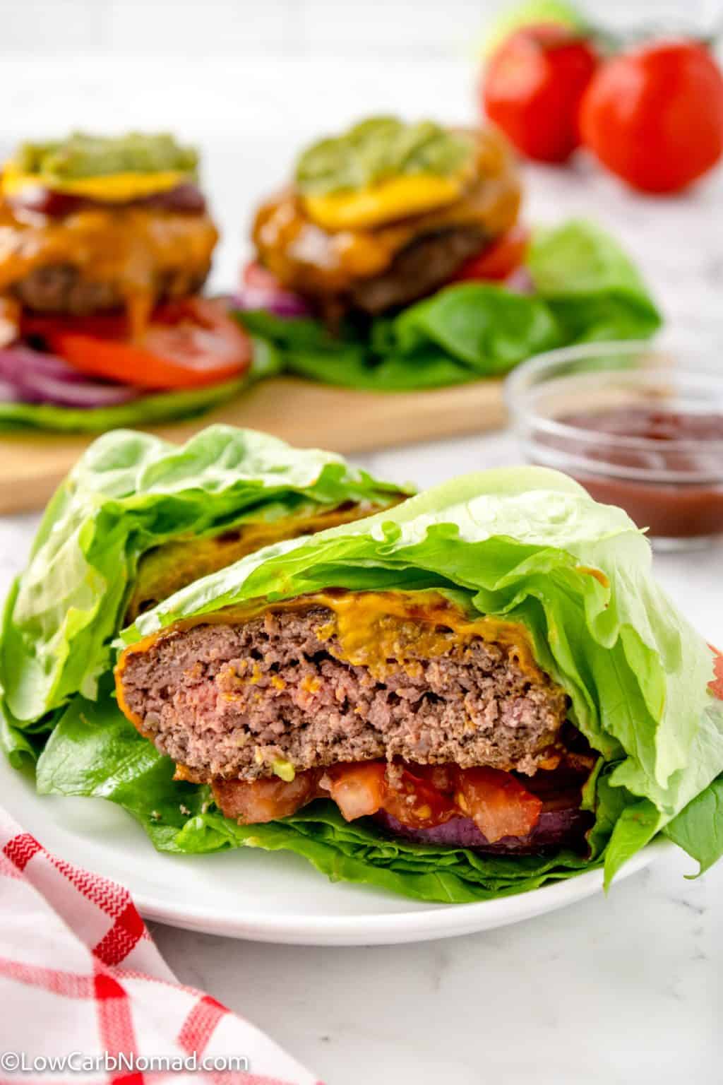 Keto Hamburger Lettuce Wraps • Low Carb Nomad