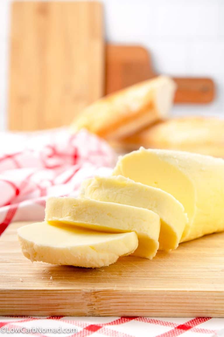 Homemade Keto Butter made with a Stand Mixer