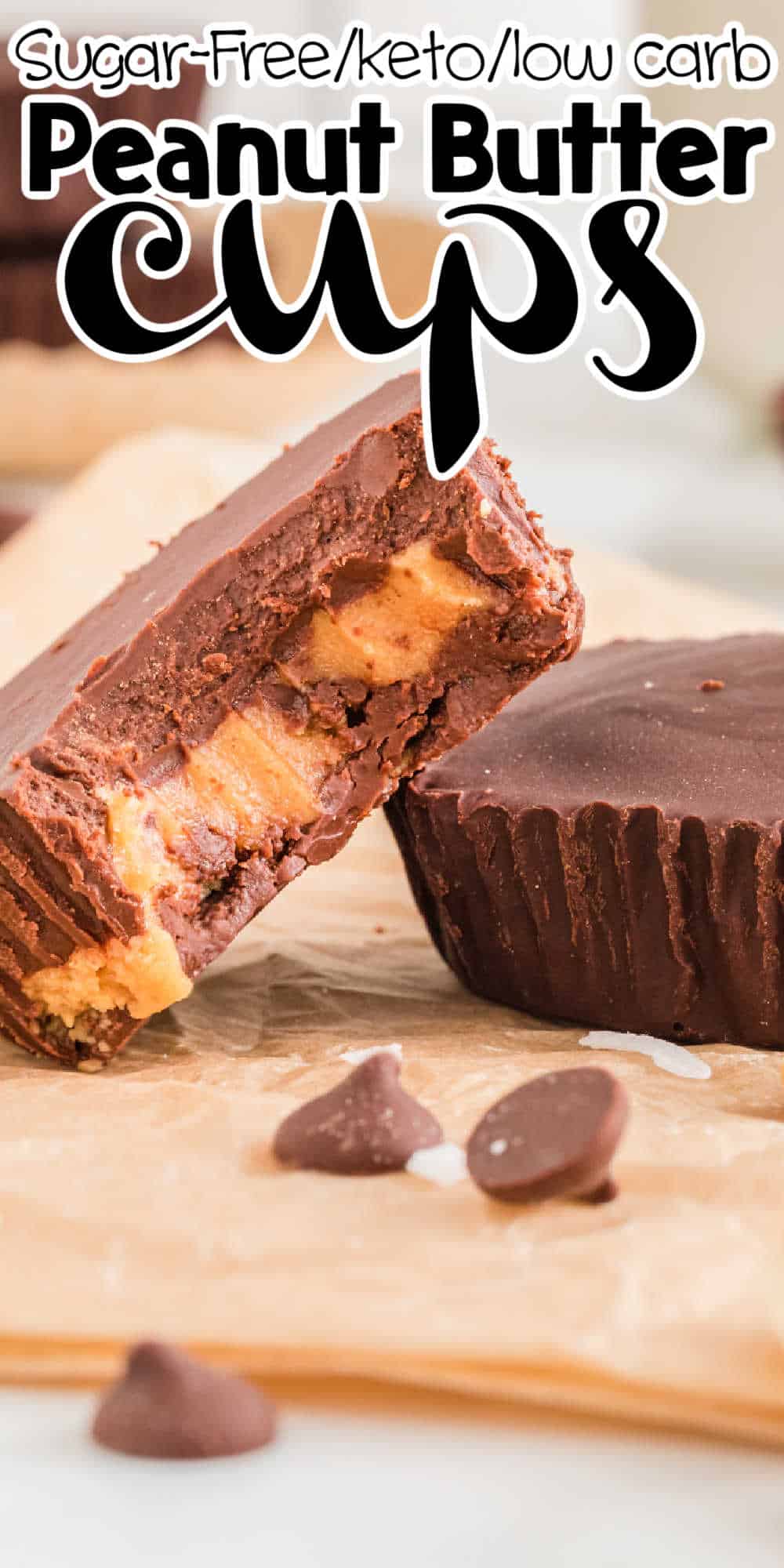 Keto Chocolate Peanut Butter Cups Recipe • Low Carb Nomad