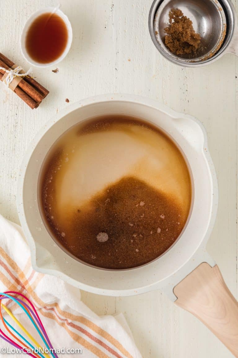 Sugar Free Cinnamon Dolce Syrup Recipe • Low Carb Nomad